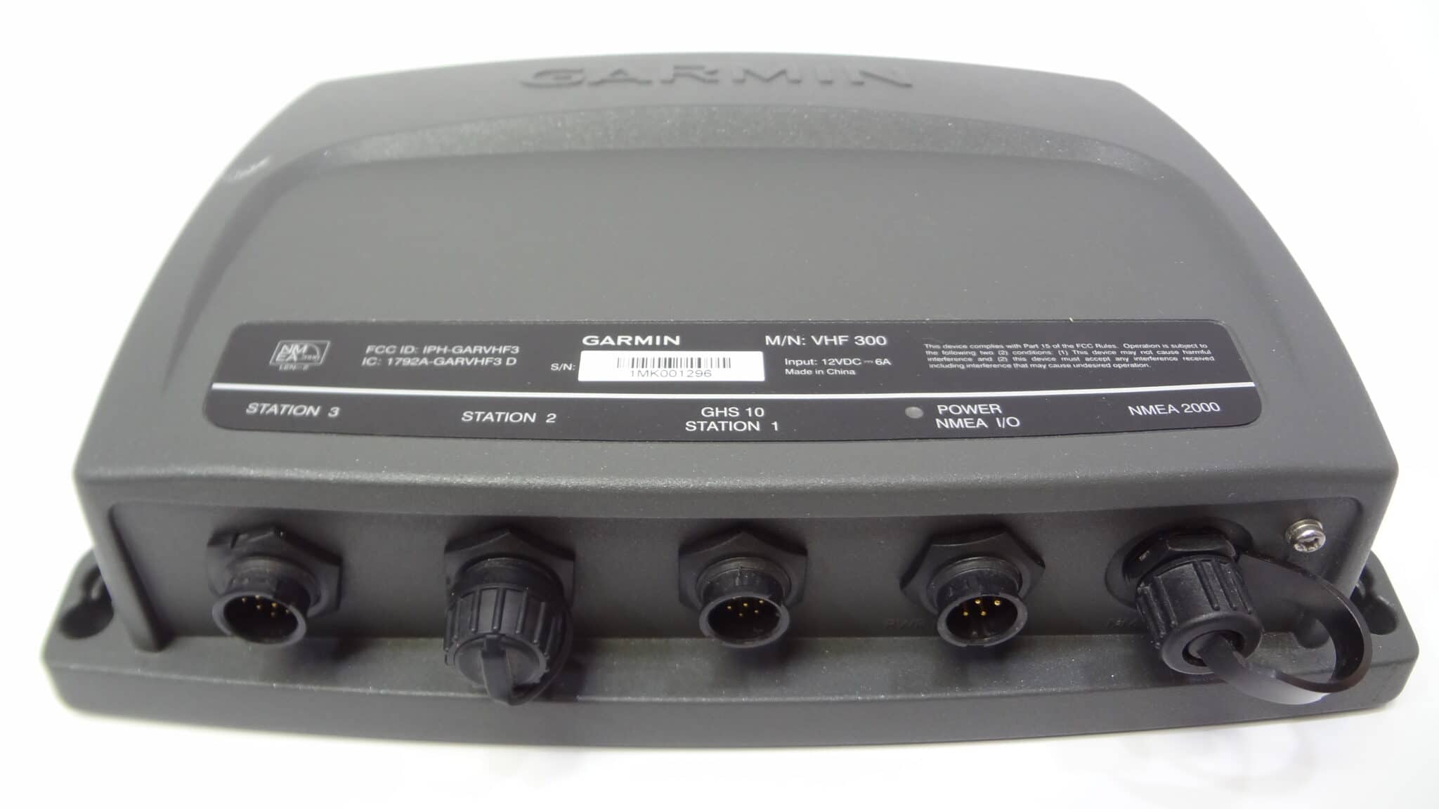 Garmin VHF 300 Compact Marine VHF Two-Way Radio Transceiver Unit Only ...