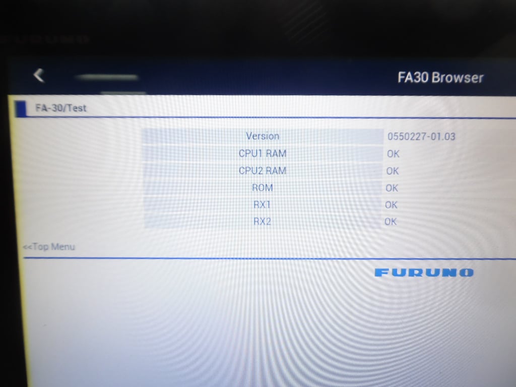 Furuno FA-30 AIS Receiver F/ Navnet 3D, TZtouch - 90 Day Warr. - Fully ...