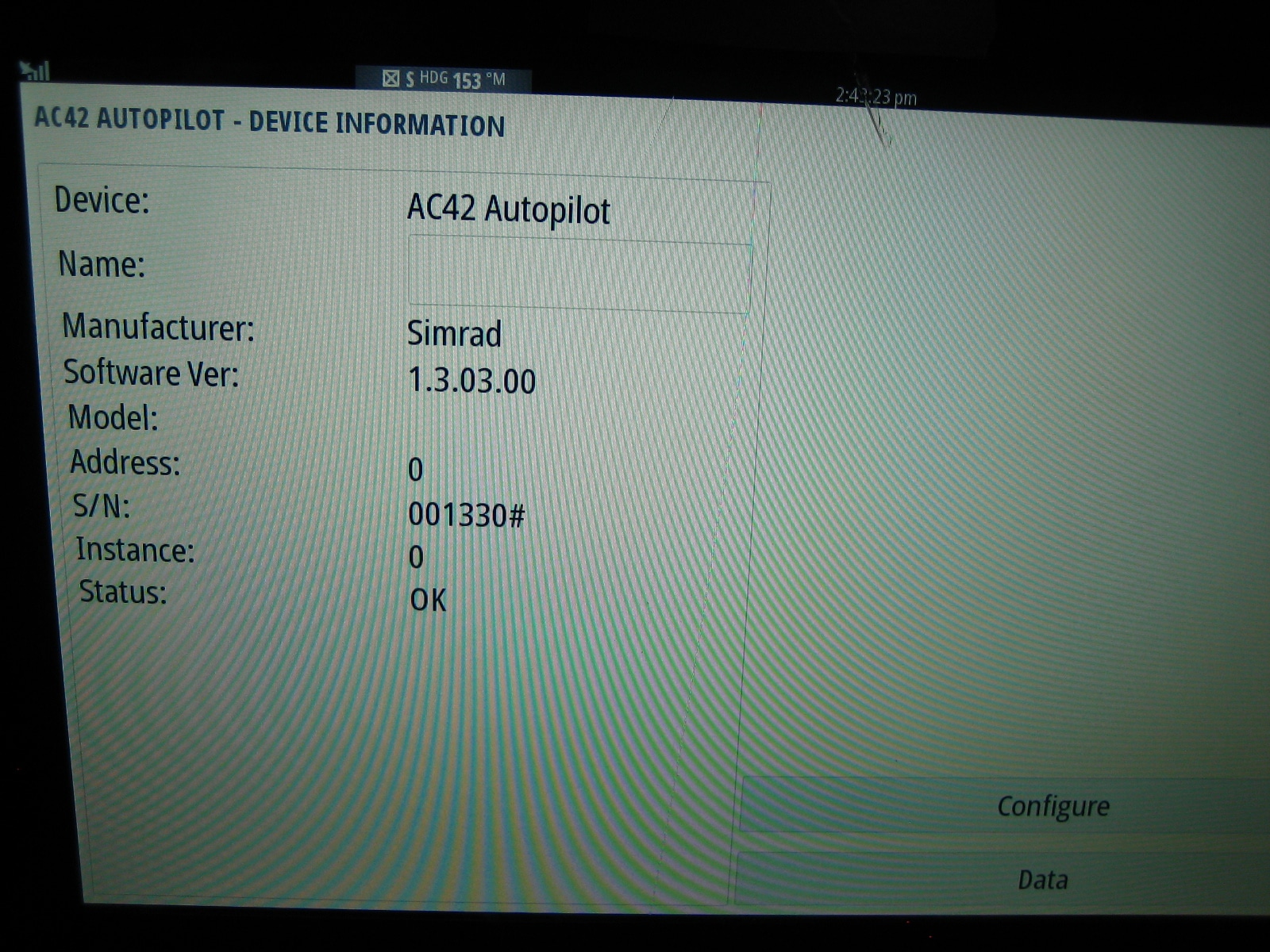 Simrad - AC42 Autopilot Computer 22089858 ~ For AP24/AP28 ~ Tested ...