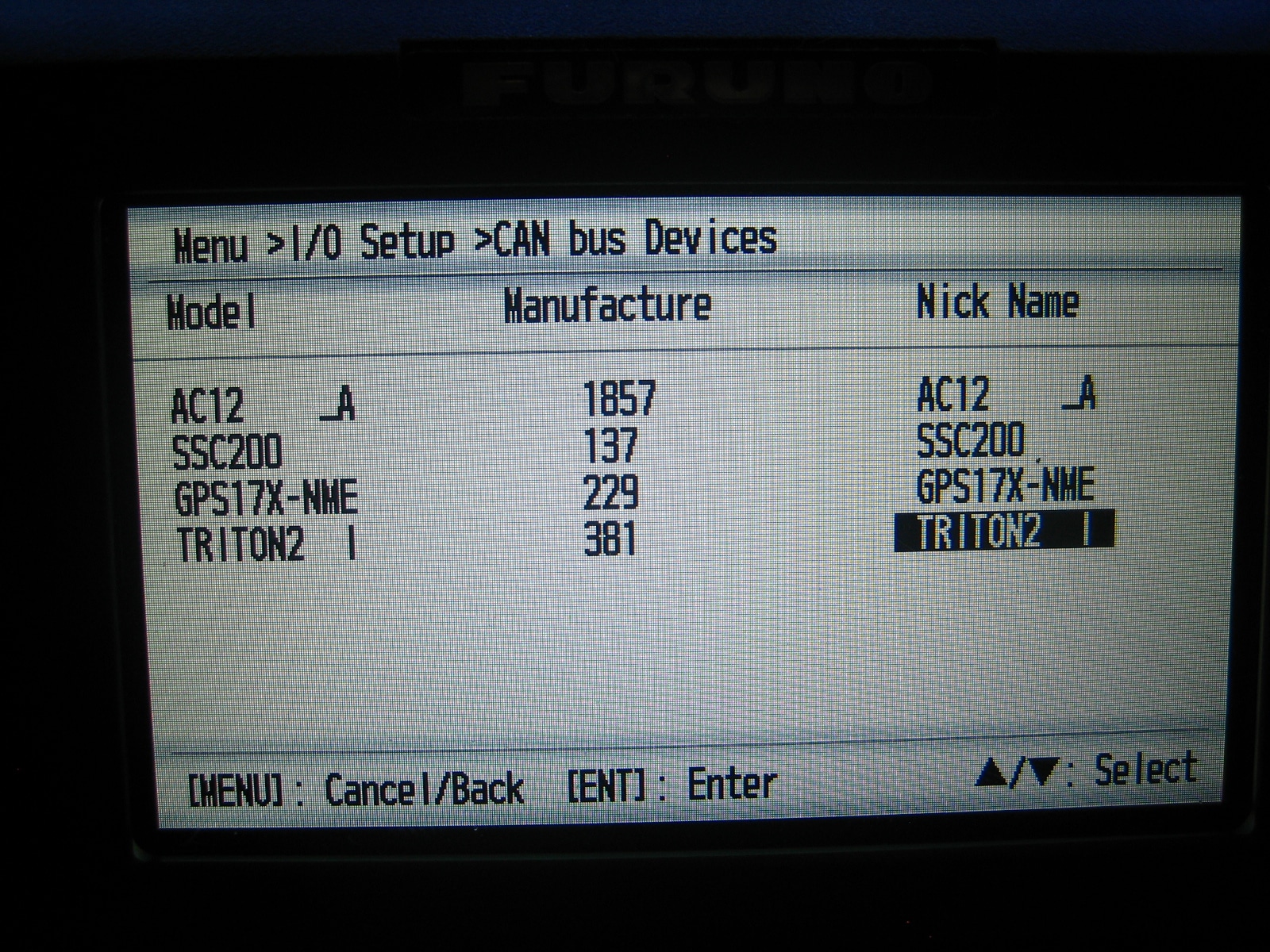 BandG Triton 2 Digital Display 000-13294-001 NMEA2000 Instrument-Tested ...