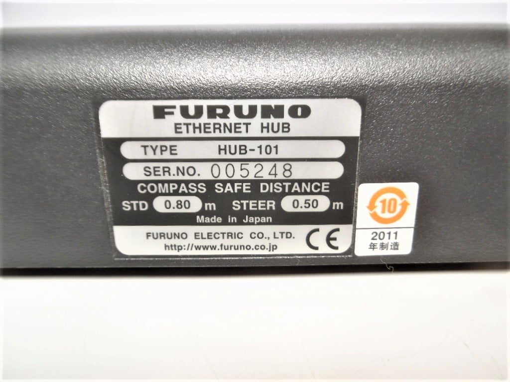 Furuno HUB-101 - Interswitch Hub F/ NavNet 3D TZtouch Ethernet - Tested ...