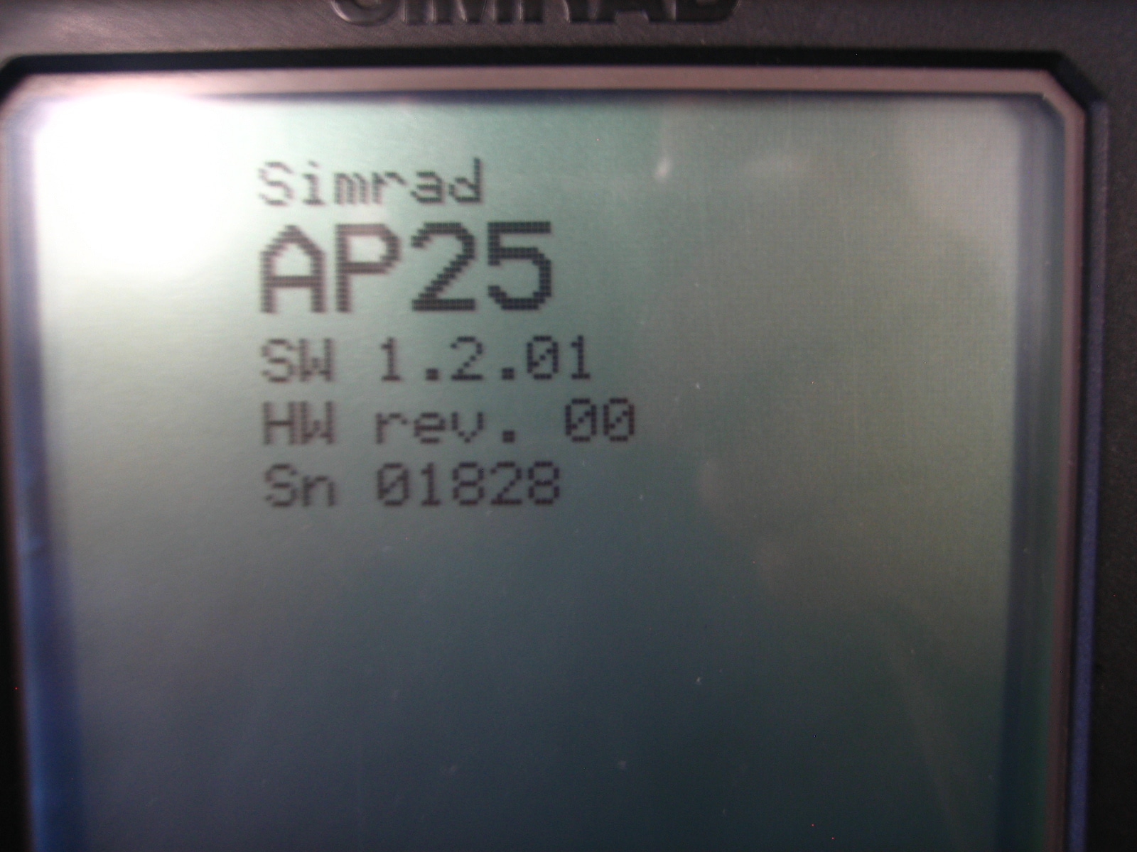 Simrad AP25 Autopilot Control Head ~ 22087811-MME Refurbished-90 DAY ...