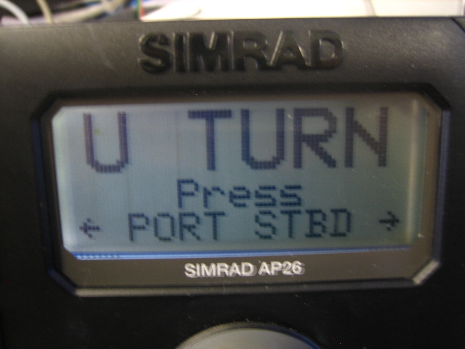 Simrad AP26 Autopilot Control Head 22087910 -Great Cond - Max Marine ...