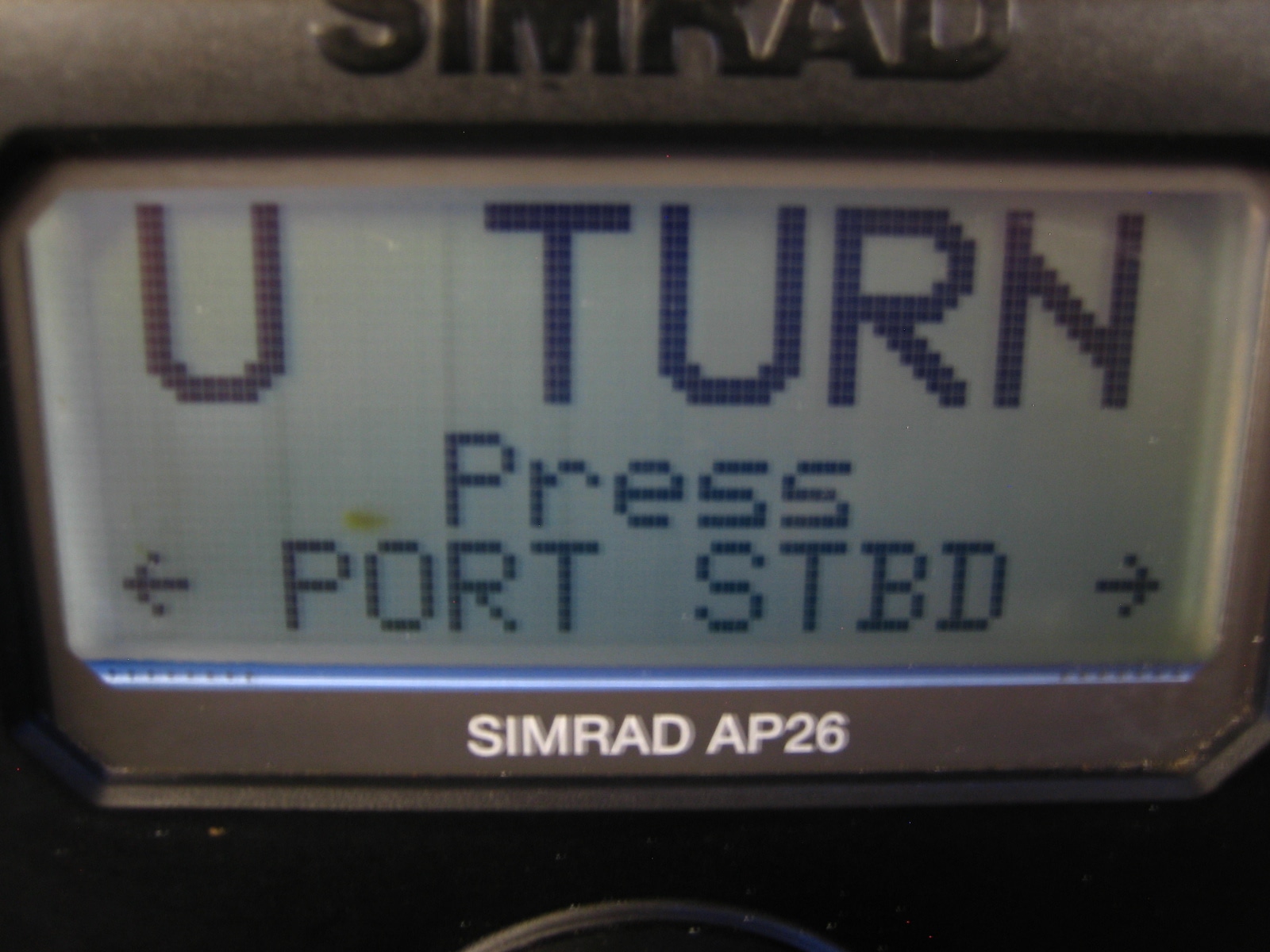 Simrad AP26 Autopilot Control Head 22087910 /Great Cond- W/Suncover ...