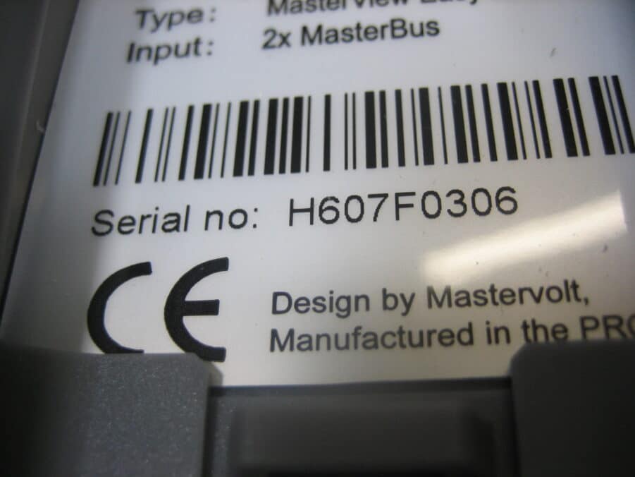 Mastervolt MasterView Easy MKII 77010305 - New Open Box - Max Marine Electronics