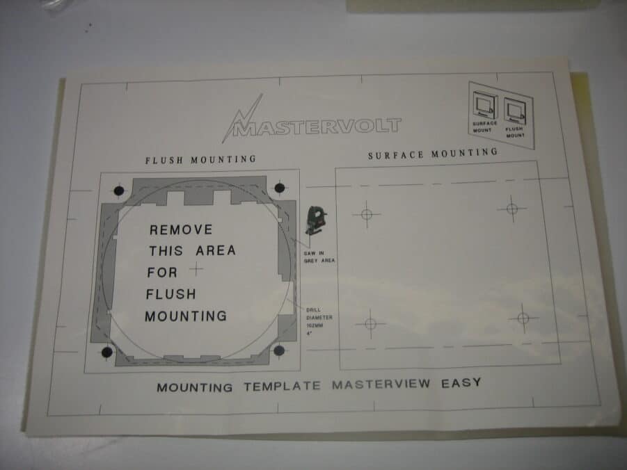Mastervolt MasterView Easy MKII 77010305 - New Open Box - Max Marine Electronics