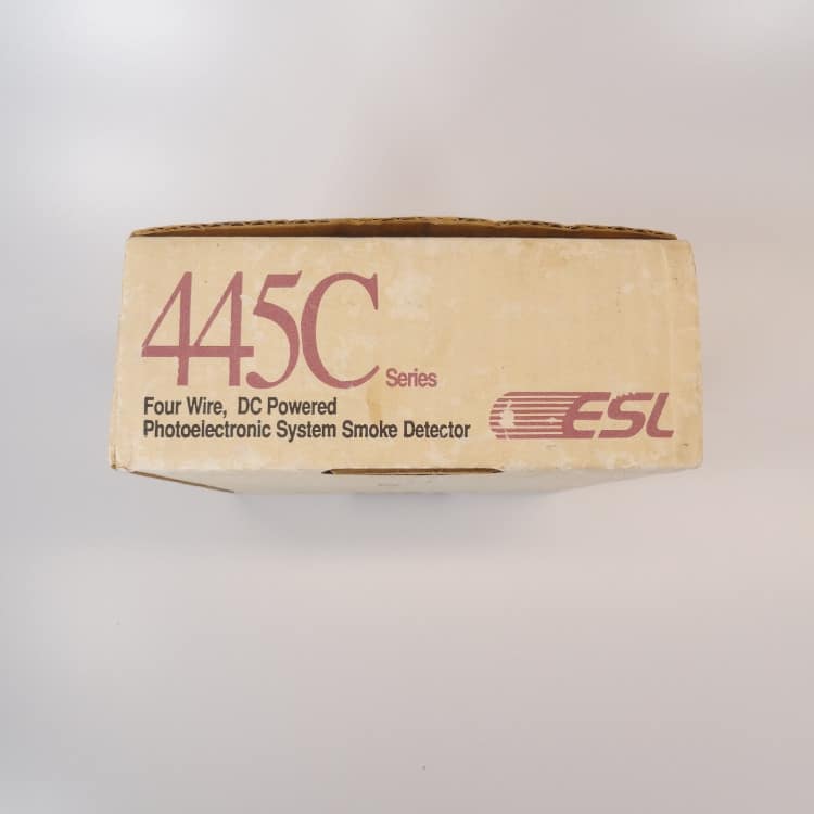 ESL 445CT - 4 Wire DC Powered Photoelectronic Smoke Detector - NEW OLD ...