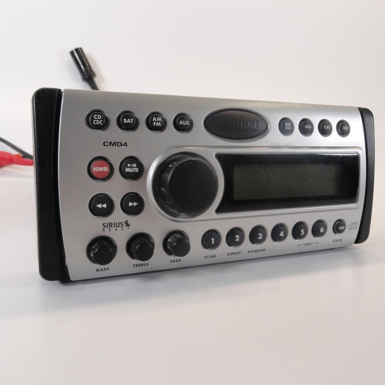 Clarion CMD4 - Watertight Marine AM/FM Sirius XM Radio Boat Stereo FOR ...