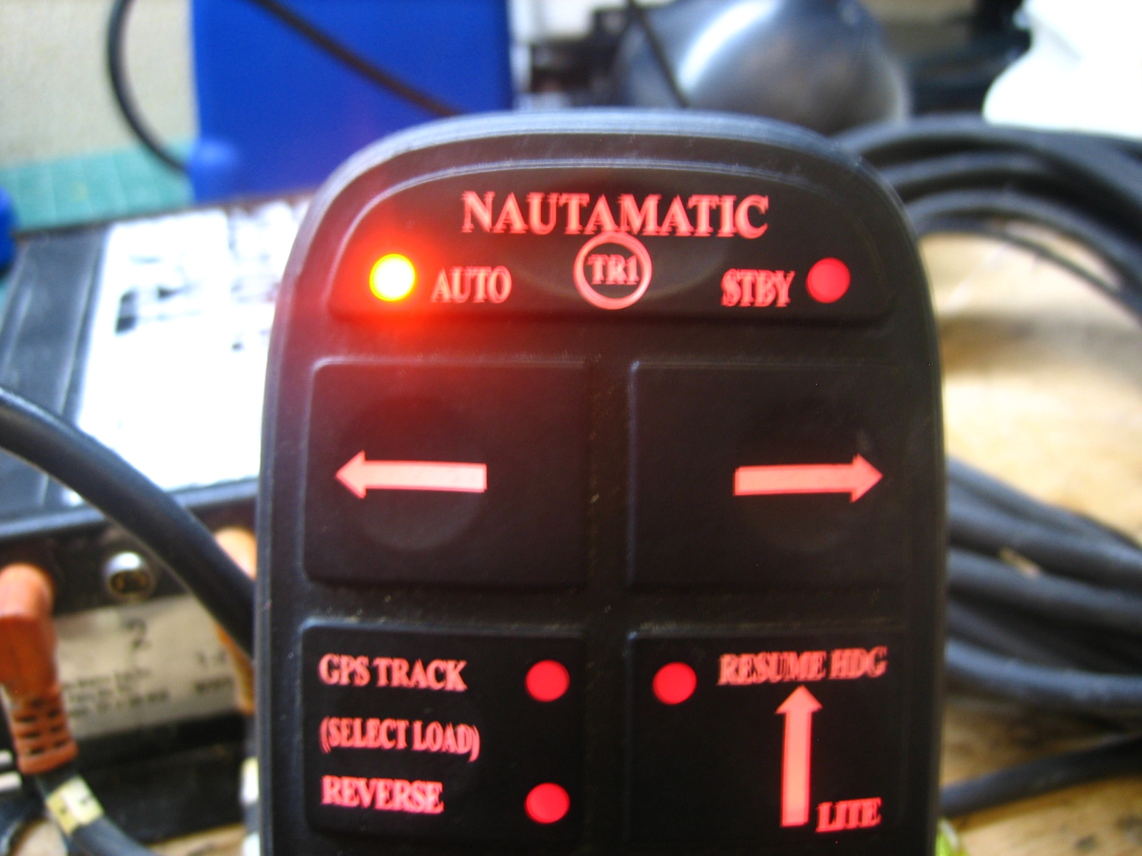 Garmin / Nautamatic TR-1 Gladiator Autopilot Remote Control - TESTED ...