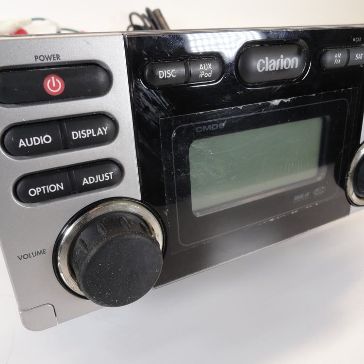 Clarion CMD6 Watertight Marine AM/FM CD Sirius XM Radio Boat Stereo ...