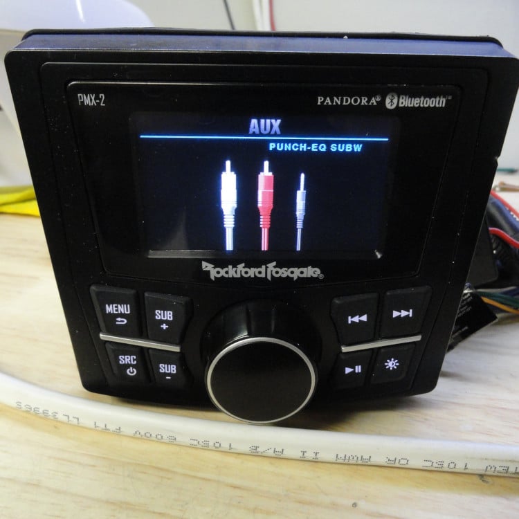 Rockford Fosgate PMX-2 - Marine Media Receiver AM/FM Bluetooth Radio ...