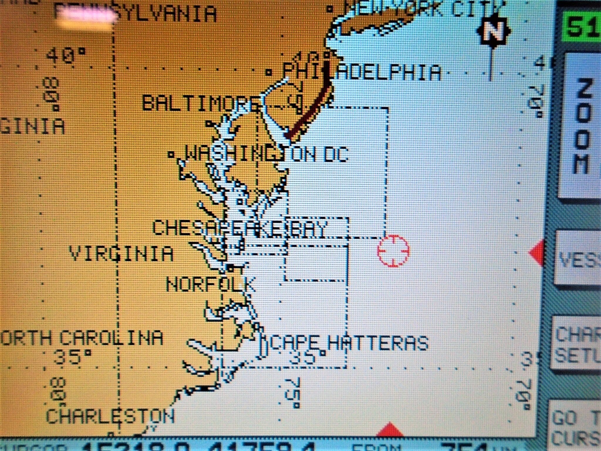 Navionics Classic NavChart Card Mid Atlantic Canyons US158F32 Jul 1997 ...
