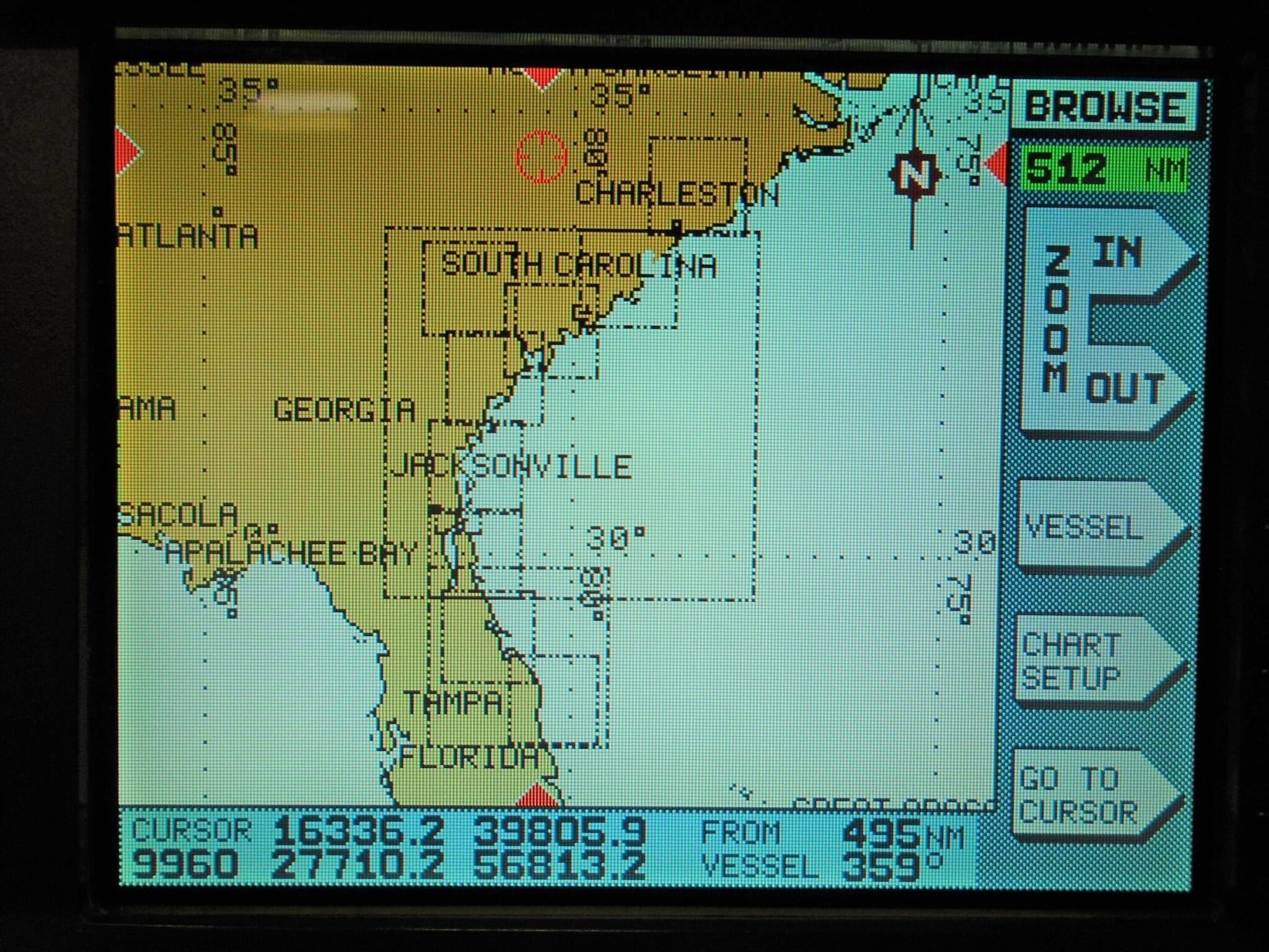 Navionics Classic NavChart Card S Carolina-N Florida (US642XL) NOV 2001 ...
