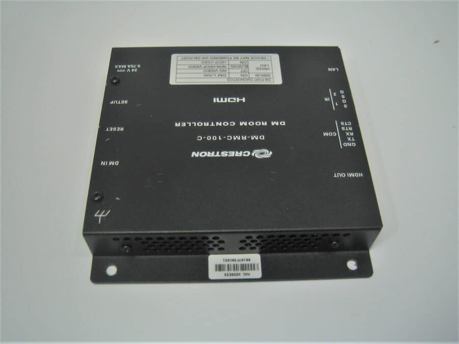 Crestron DM Room Controller DM-RMC-100-C bundled * w/ 24v Power supply ...