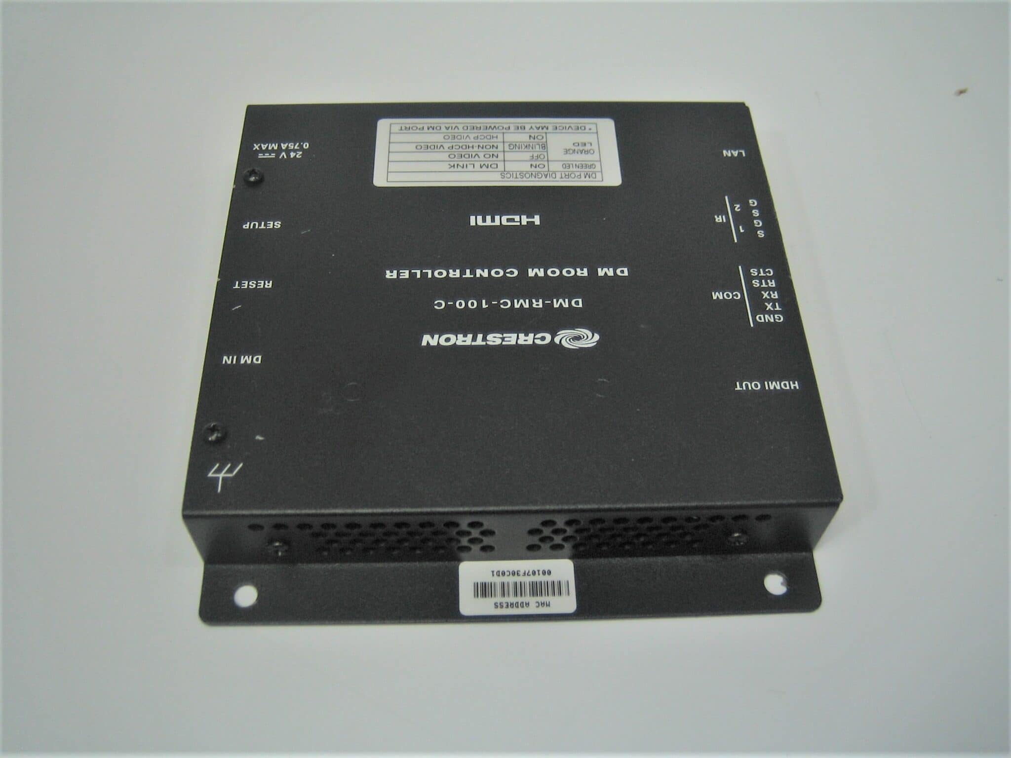 Crestron DM Room Controller DM-RMC-100-C bundled * w/ 24v Power supply ...