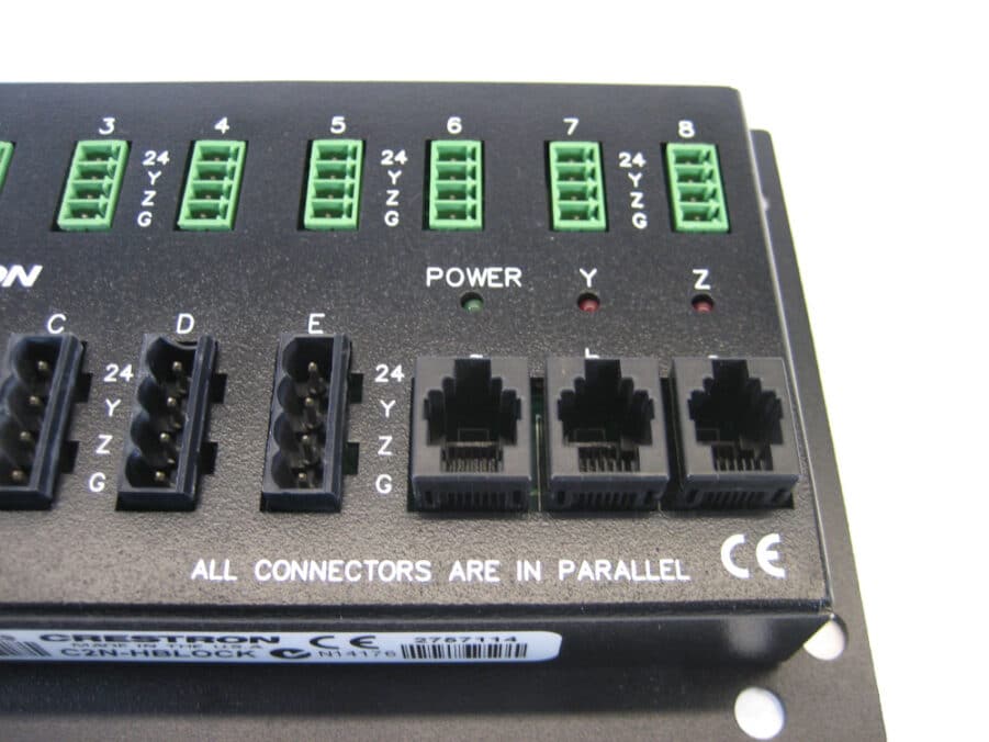 Crestron C2N-HBLOCK Cresnet Distribution Terminal Block - Used - Free ...