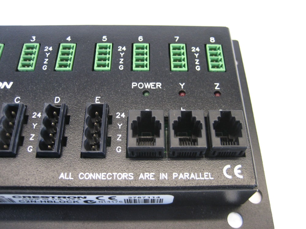 Crestron C2N-HBLOCK Cresnet Distribution Terminal Block - Used - Free ...