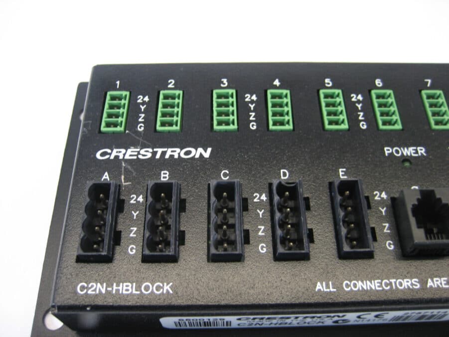 Crestron C2N-HBLOCK Cresnet Distribution Terminal Block - Used - Free ...