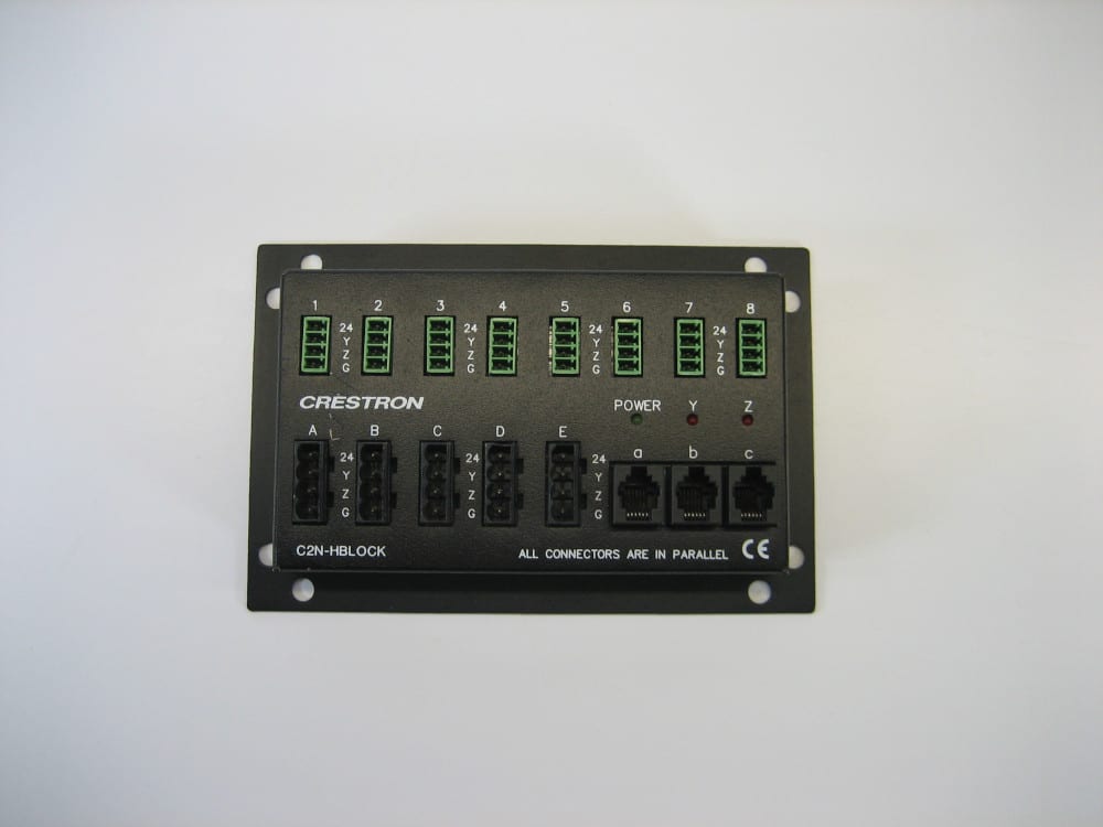 Crestron C2N-HBLOCK Cresnet Distribution Terminal Block - Used - Free ...