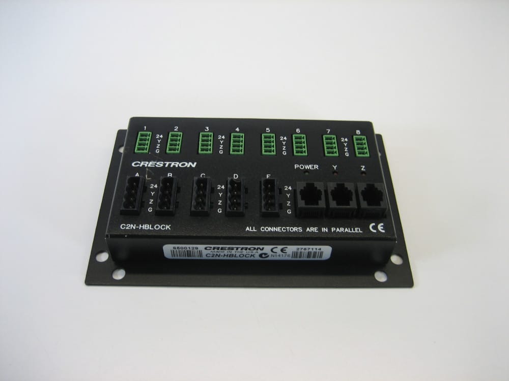Crestron C2N-HBLOCK Cresnet Distribution Terminal Block - Used - Free ...