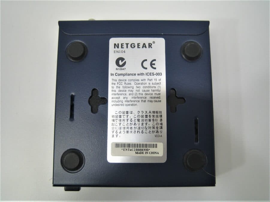 Netgear 4 Port Ethernet Hub 10 Mbps EN104TP - New (Open Box) - Free ...