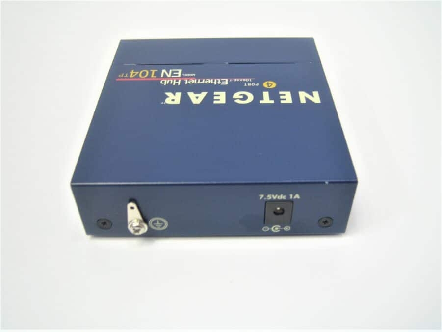 Netgear 4 Port Ethernet Hub 10 Mbps EN104TP - New (Open Box) - Free ...