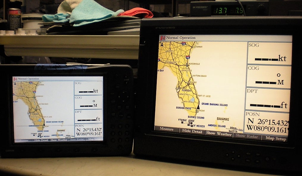 Furuno 15" MU-155c Color Marine LCD Monitor ~ Fully Tested - Max Marine ...