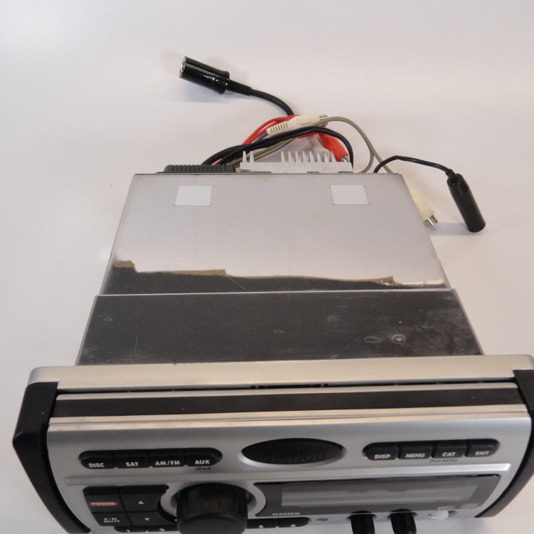 Clarion CMD5 - Watertight Marine AM/FM CD Sirius XM Radio Boat Stereo ...