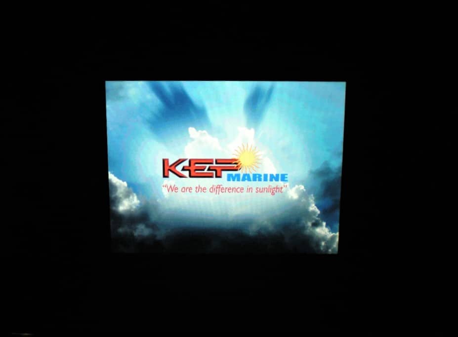 KEP Marine KEPM-15 Lite Series 15" Sunlight Viewable Marine Monitor ...