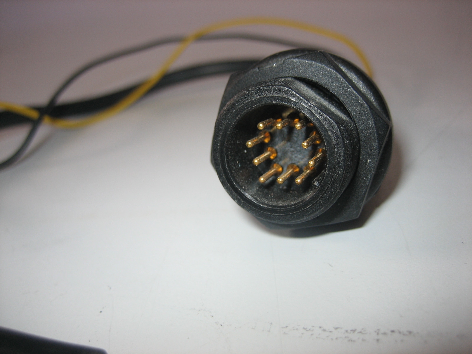 ICOM OPC-1540 Command Mic III Cable **CUTOFF PIGTAIL MICROPHONE END ...