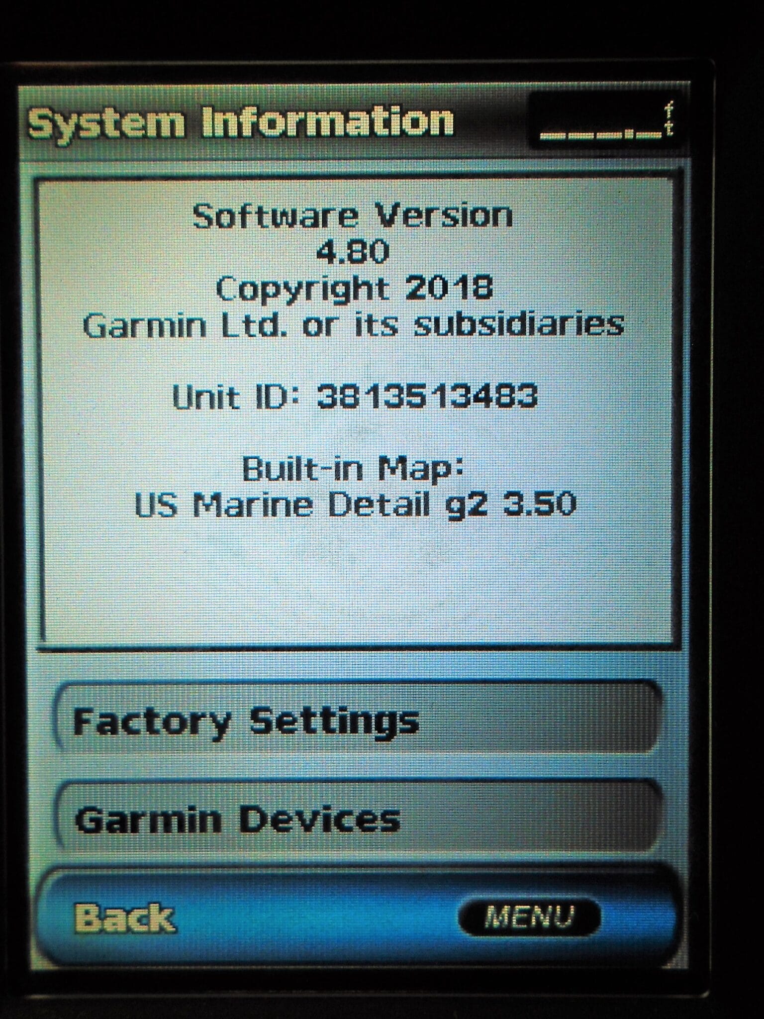 Garmin GpsMap 441S Chart Plotter Fish Finder Display - Tested Working ...