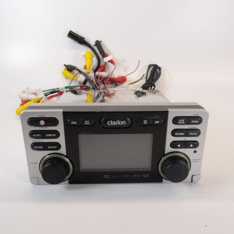 Clarion CMV1 Watertight Marine DVD/CD/USB AM/FM XM Boat Stereo - TESTED ...