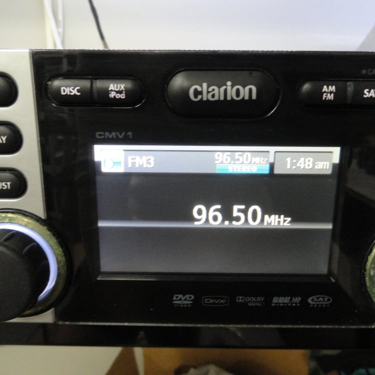 Clarion CMV1 Watertight Marine DVD/CD/USB AM/FM XM Boat Stereo - TESTED ...