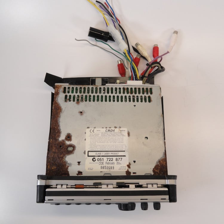 Clarion CMD4 - Watertight Marine AM/FM Sirius XM Radio Boat Stereo ...