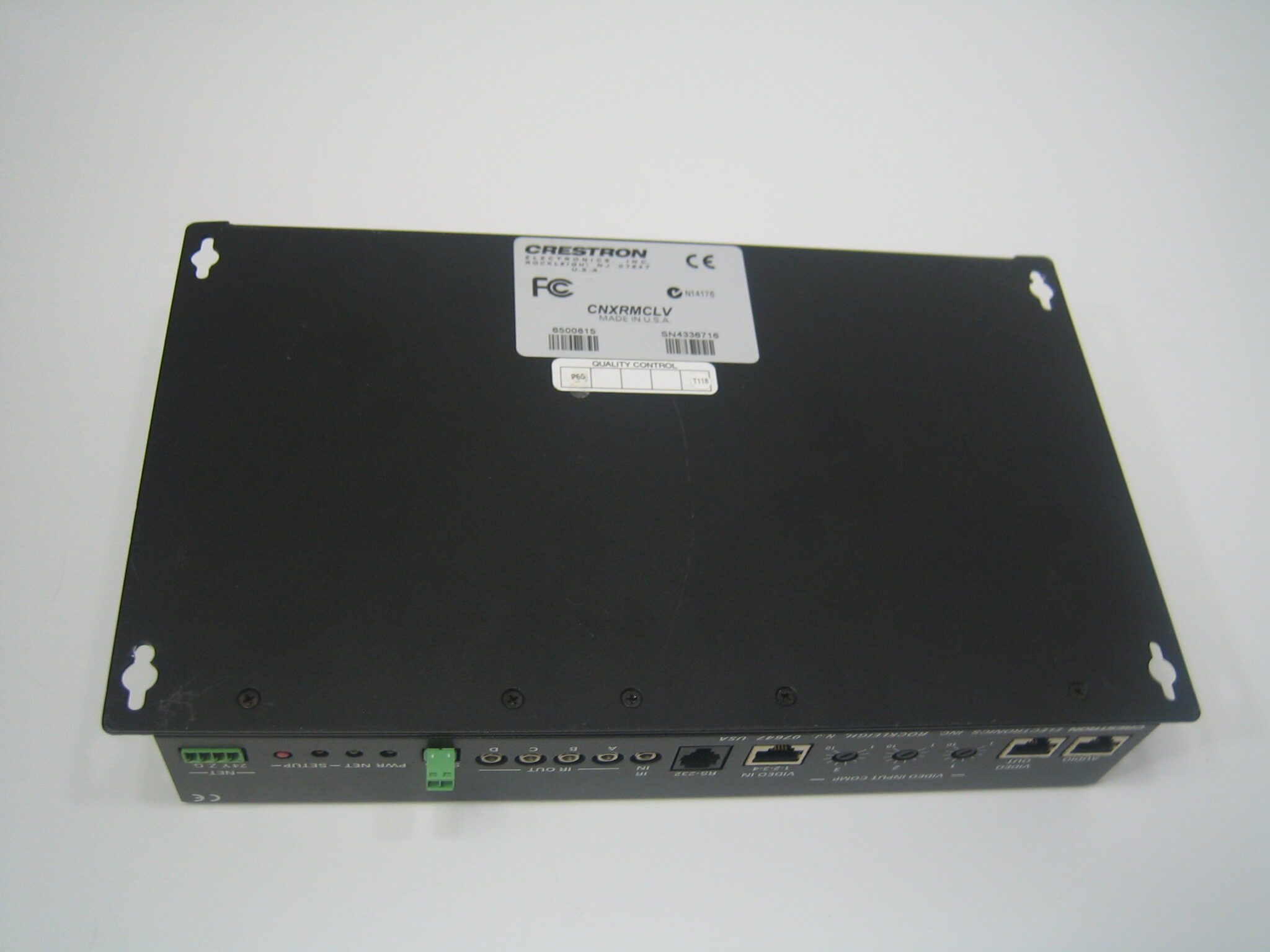 (Lot Of 2) Crestron CNXRMCLV Enhanced Room Solution Box - Free US ...