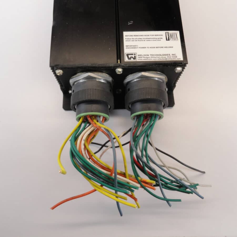 Weldon V-Mux 6000-0000-03 Multiplex System 120A Node - LOT OF 2 - USED ...