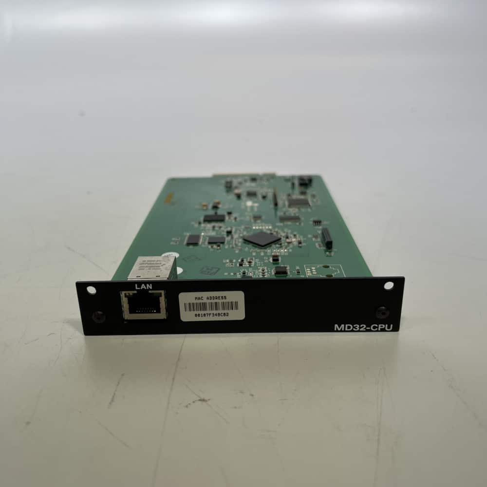 CRESTRON MD32-CPU Digital Media DM Matrix Switcher LAN Control Card ...