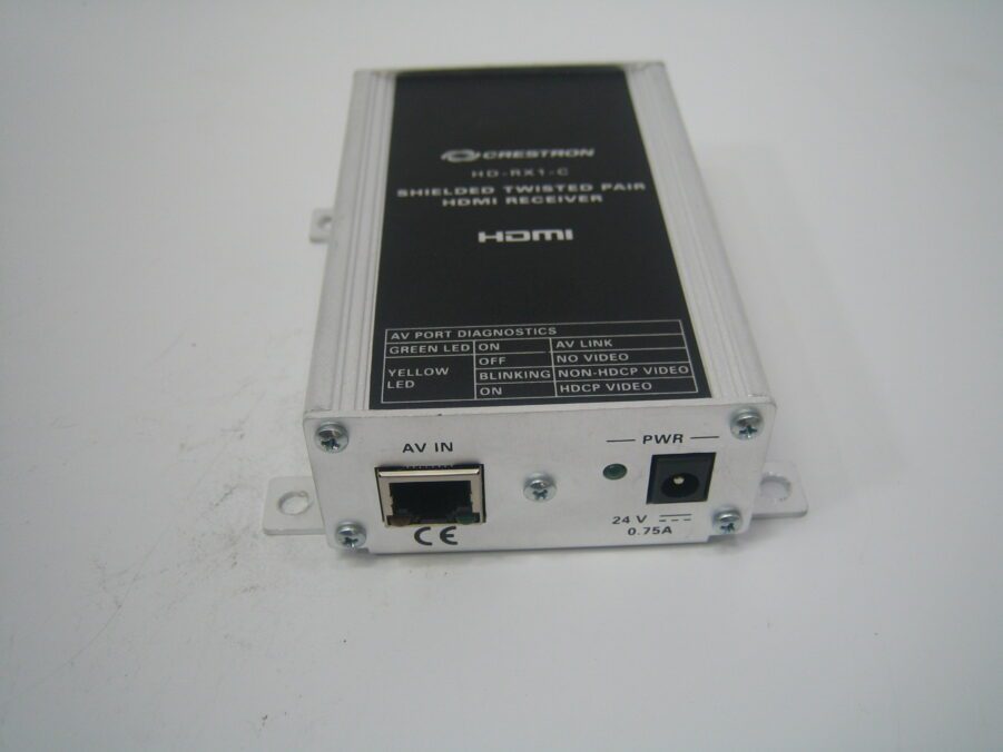 CRESTRON HD-TX1-C with HD-RX1-C Shielded Twisted Pair HDMI Receiver ...