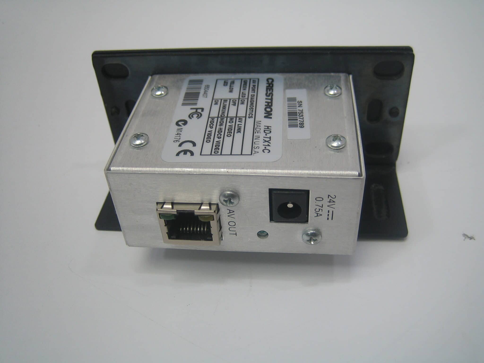 CRESTRON HD-TX1-C with HD-RX1-C Shielded Twisted Pair HDMI Receiver ...