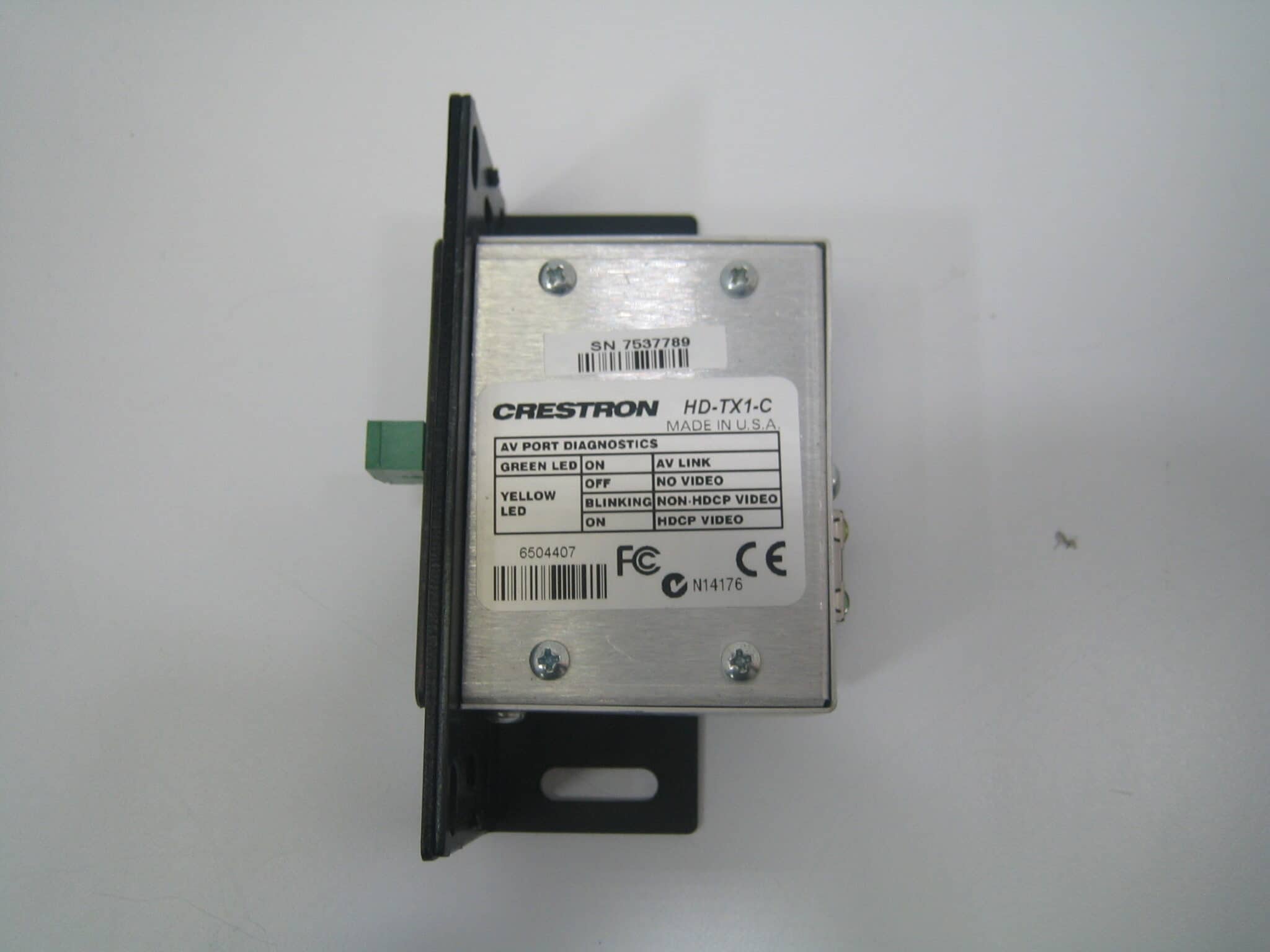 CRESTRON HD-TX1-C with HD-RX1-C Shielded Twisted Pair HDMI Receiver ...