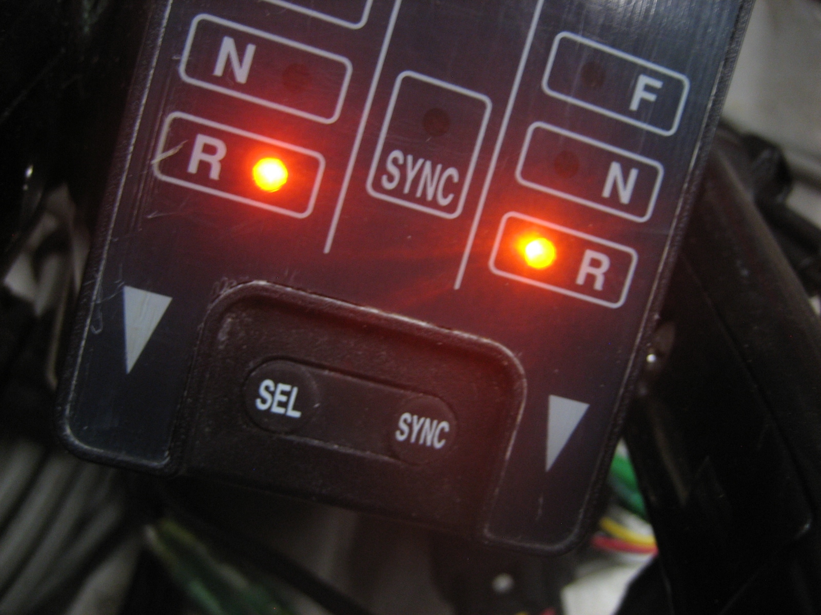 NHK MEC Teleflex KE-4+ Twin Dual Engine Control Head NM1051-00 Binnacle ...