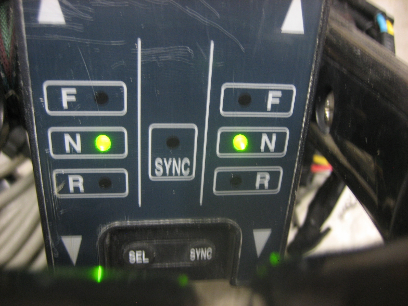 NHK MEC Teleflex KE-4+ Twin Dual Engine Control Head NM1051-00 Binnacle ...