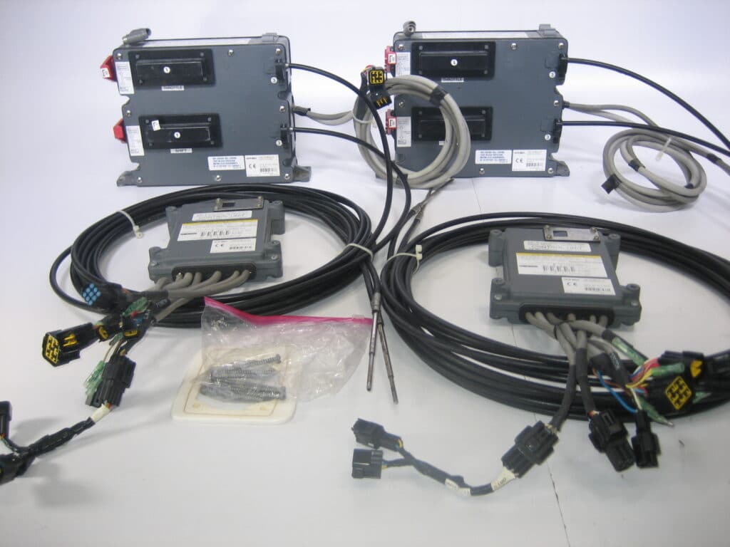 NHK MEC Teleflex KE-4+ Twin Dual Engine Electronic Control System Kit ...