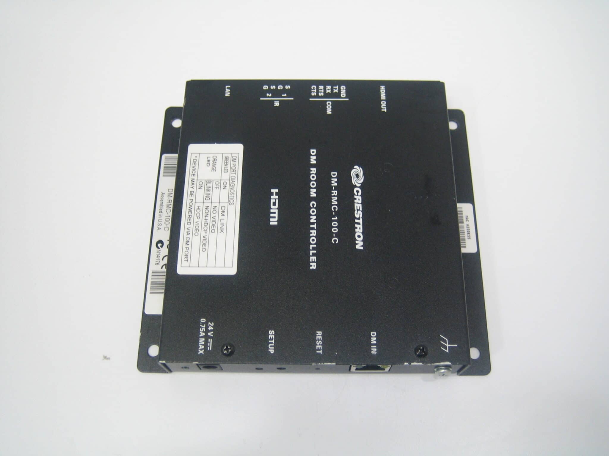 Crestron DM Room Controller DM-RMC-100-C bundled w/o Power Supply - Max ...