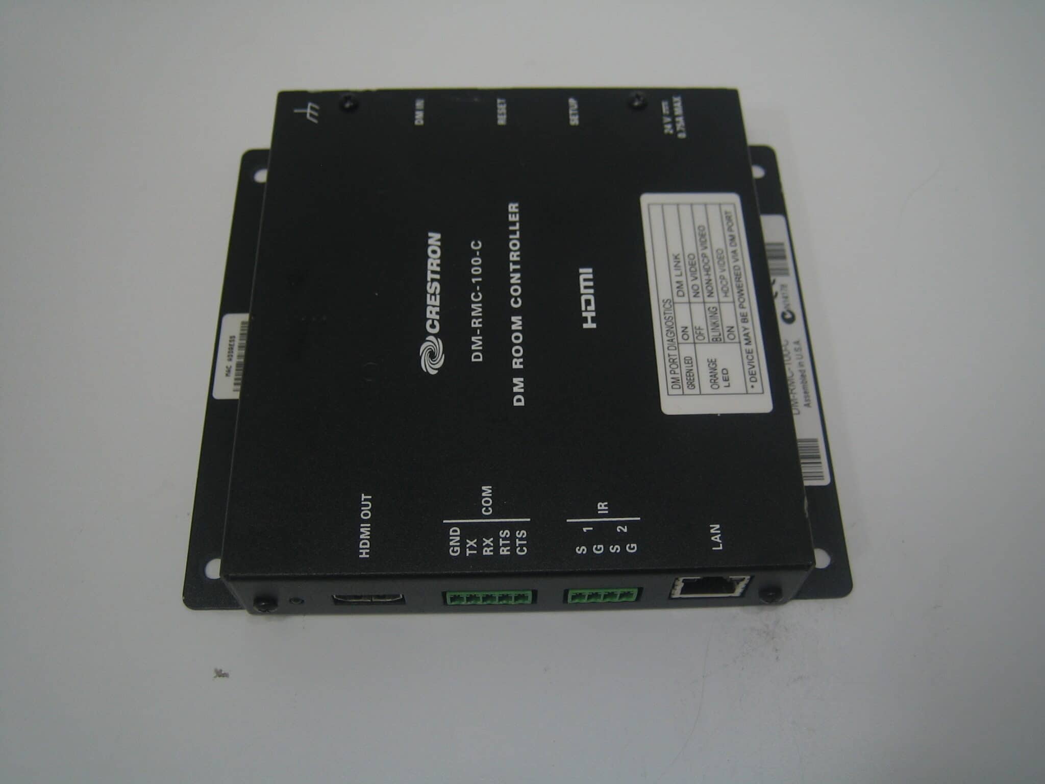 Crestron DM Room Controller DM-RMC-100-C bundled w/o Power Supply - Max ...