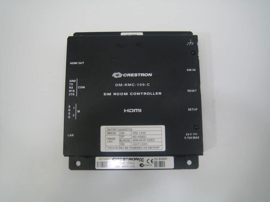 Crestron DM Room Controller DM-RMC-100-C bundled w/o Power Supply - Max ...