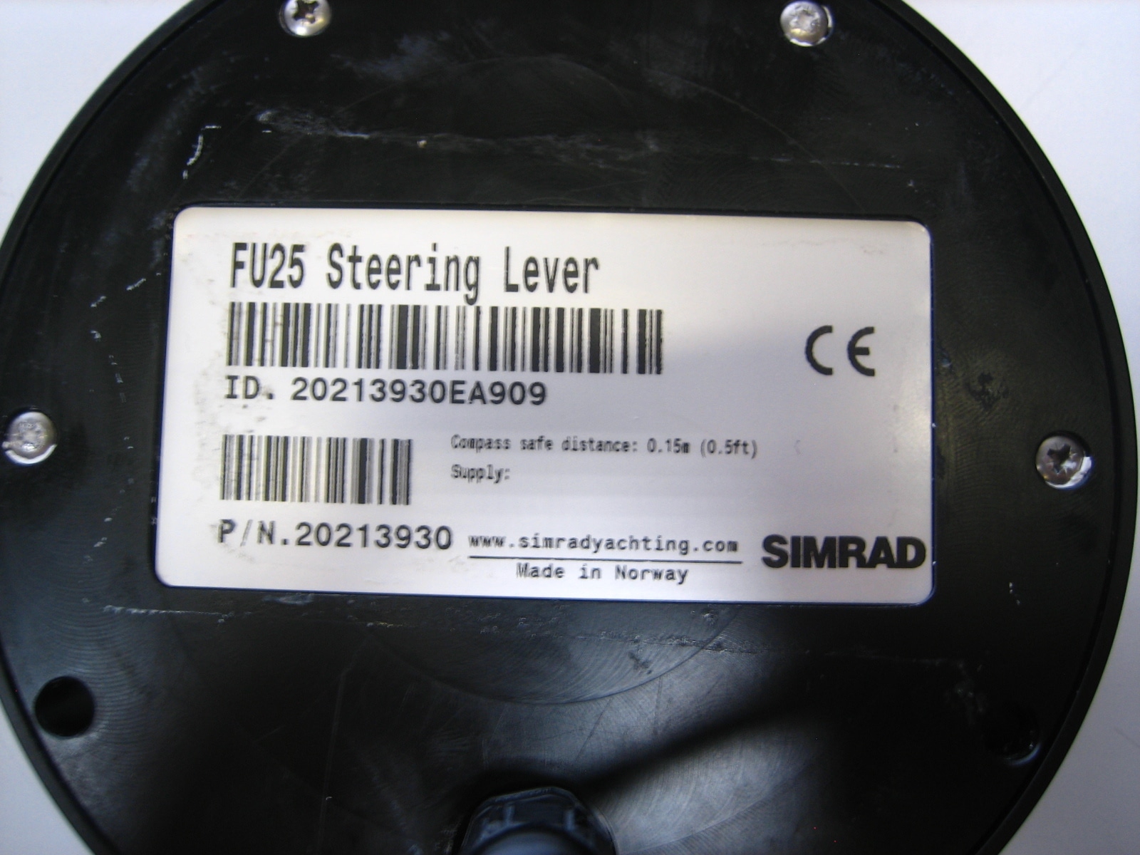 Simrad FU25 Follow Up Steering Lever 20213930 Good Condition - Fully ...