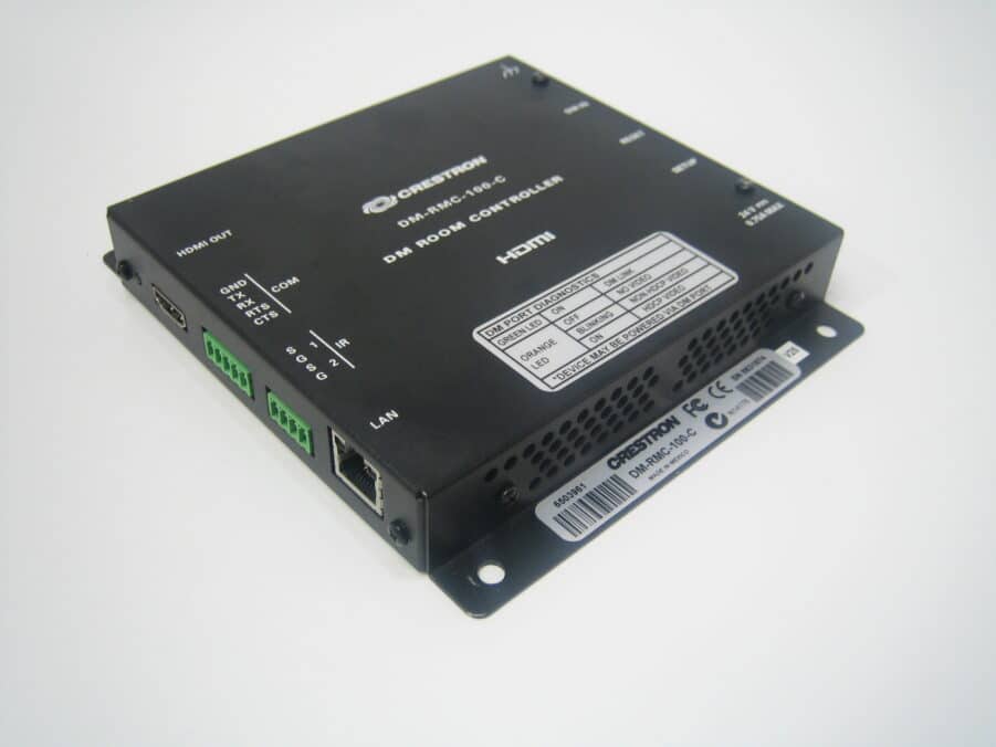 LOT OF 4 Crestron DM Room Controller DM-RMC-100-C * Power Tested - w/o ...