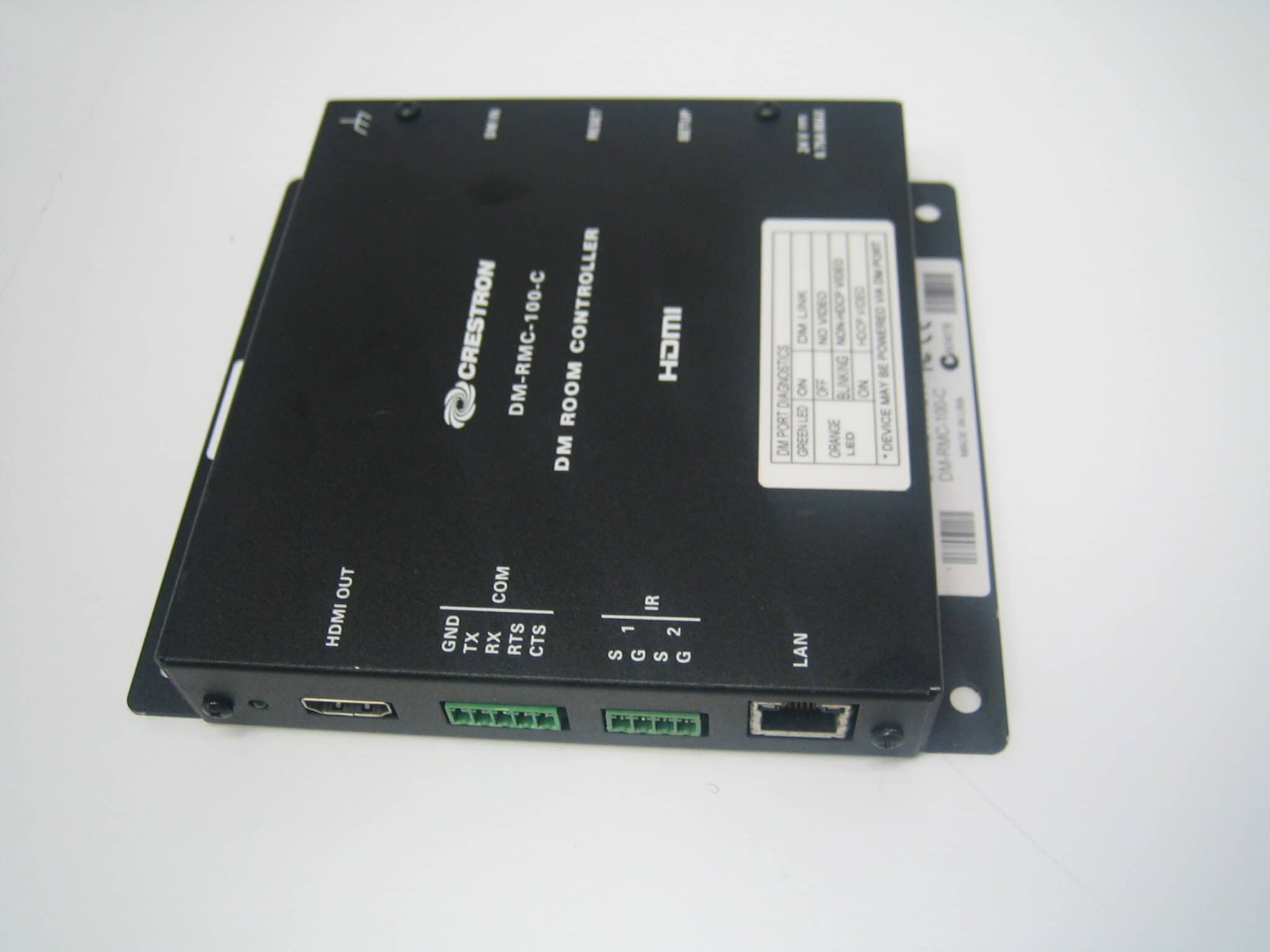 LOT OF 4 Crestron DM Room Controller DM-RMC-100-C * Power Tested - w/o ...