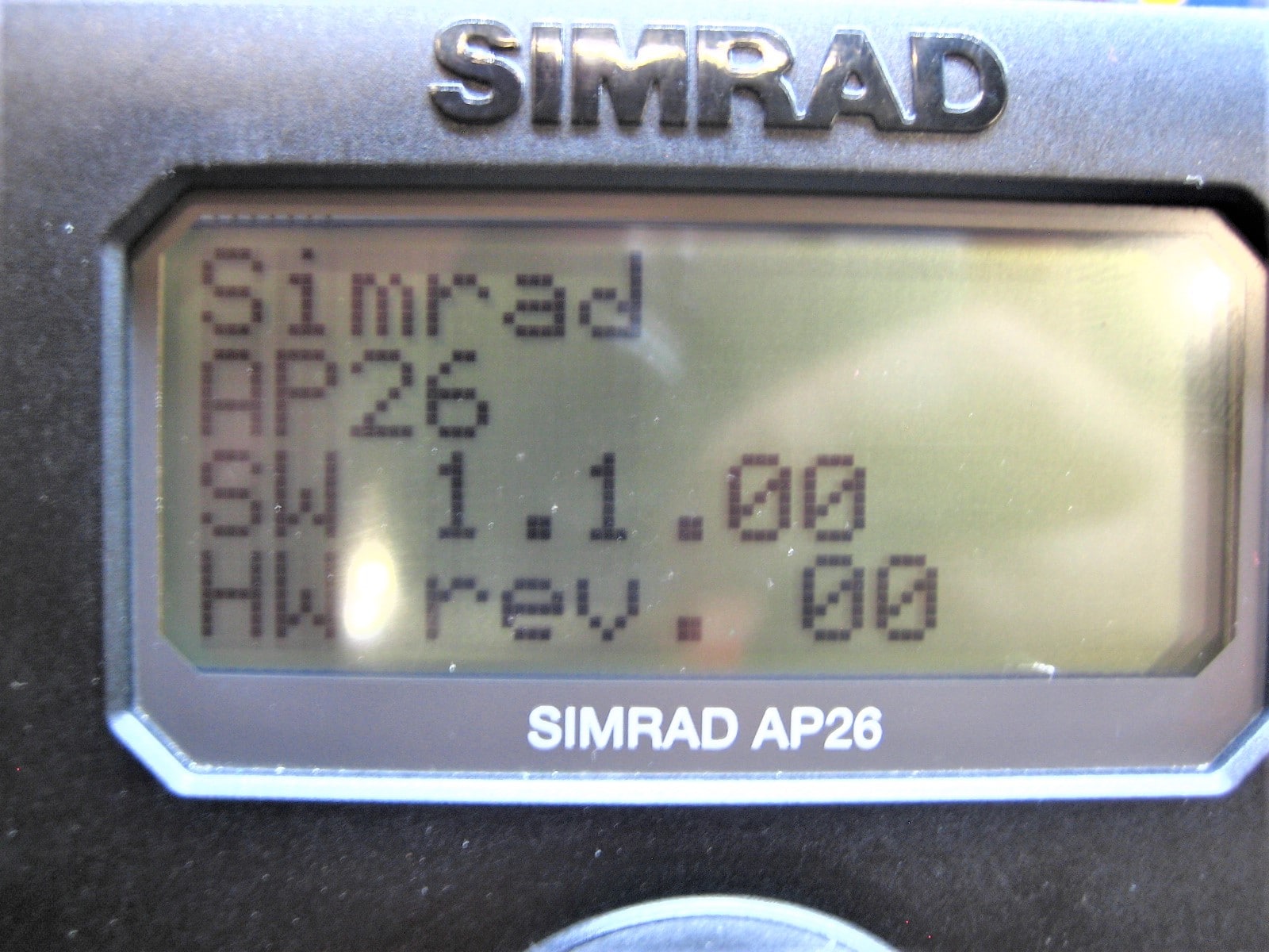 Simrad AP26 Autopilot Control Head 22087910 -Great Condition! ~ - Max ...